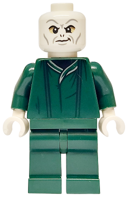 LEGO Minifigur Lord Voldemort - Dark Green Robe | Lego | Sets ...